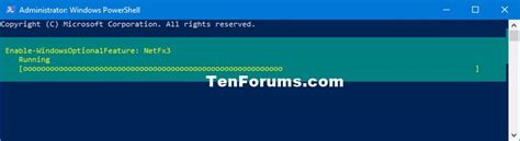 Install Net Framework 35 In Windows 10 Tutorials