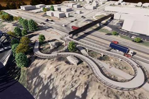 Pedestrian Overpasses To Link E Wenatchee And Wenatchee Downtowns