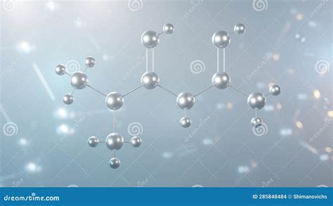 Metformin Molecular Structure 3d Model Molecule Biguanides Structural Chemical Formula View