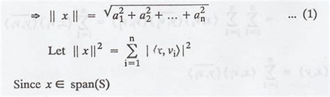 Inner Product Spaces Parseval S Identity Bessele S Inequality