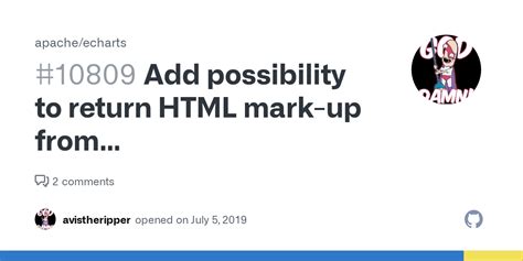 Add Possibility To Return HTML Mark Up From AxisLabel Formatter Issue Apache Echarts