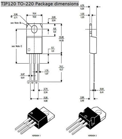 Tip120 Transistor Pinout Equivalent And Arduino Circuit