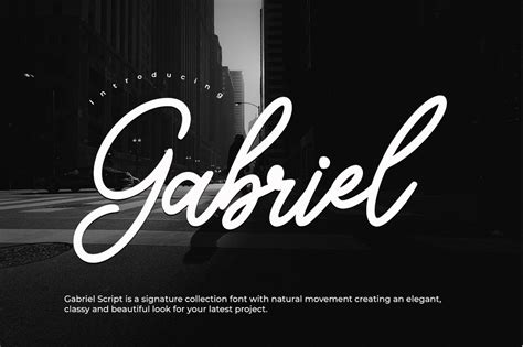 Gabriel Download For Free And Install For Your Website Or Photoshop