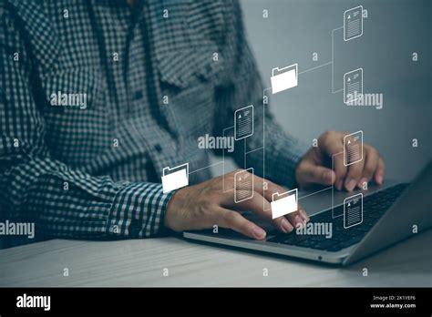 Corporate File Folder Information Manage Technology Security Storage Document Management System