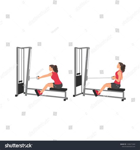 Seated Row Exercise Chair Royalty Free Images Stock Photos Pictures Shutterstock