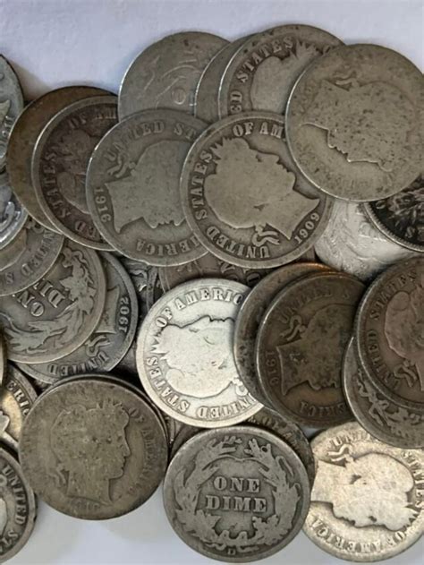 A Guide To Valuing 13 Barber Dime Varieties Damia Global Services