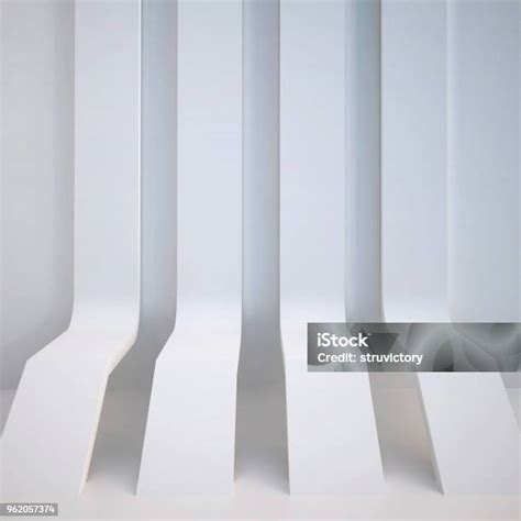 화이트 추상 3 차원 구성에 따라 압출 수직 그래프의 형태로 라인 3차원 형태에 대한 스톡 사진 및 기타 이미지 3차원 형태 벽 0명 Istock
