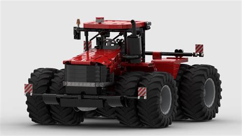 Lego Moc Case 470 Steiger Tractor By Sualc Rebrickable Build With Lego