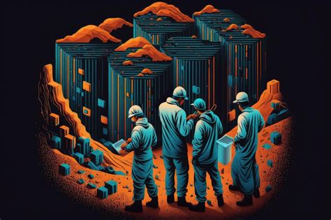 Premium Photo Data Mining Project With Team Of Data Miners Exploring And Extracting Knowledge