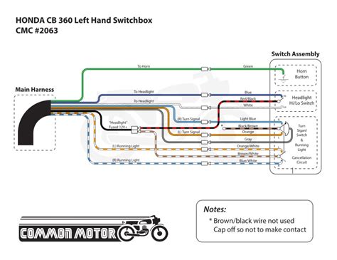 Universal Handlebar Switch Wiring Diagram Naturemed
