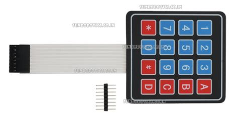 SunRobotics Membrane 4x4 Matrix Keypad at 99 pices मटरकस