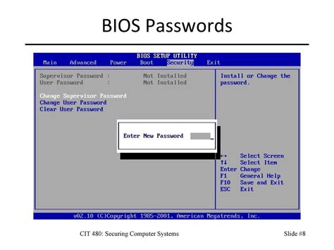 cit 480 securing computer systems ppt download