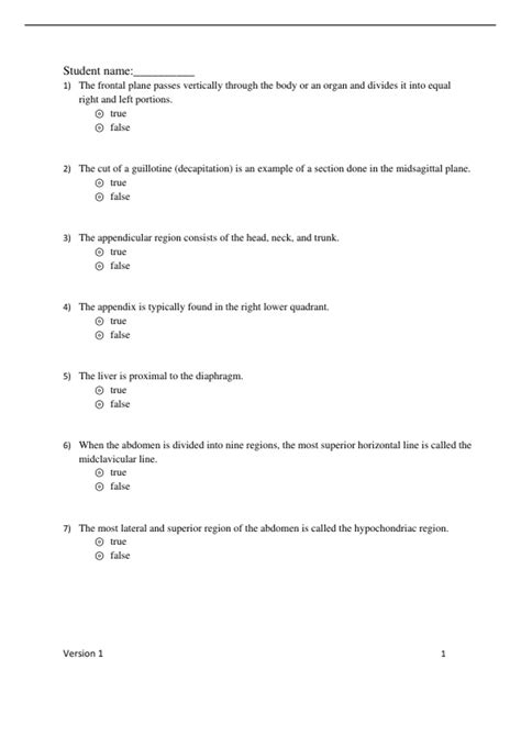 Test Bank For Anatomy And Physiology The Unity Of Form And Function 10th Edition Anatomy Stuvia Us