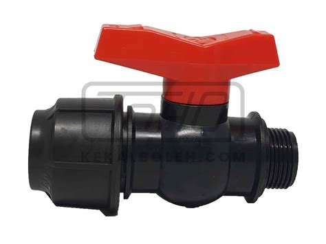 Pp Compression Ball Valve Male Threaded Kekalboleh Sdn Bhd