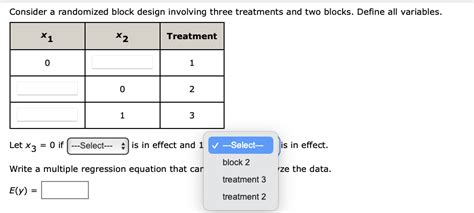 Solved Consider A Randomized Block Design Involving Three
