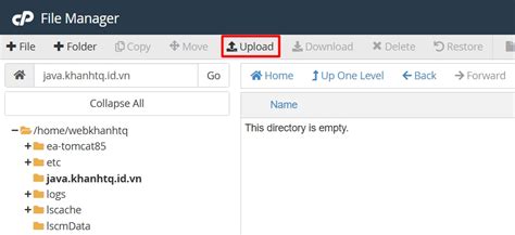 Hướng Dẫn Triển Khai Java Webapp Lên Cpanel Trung Tâm Hỗ Trợ Trực Tuyến Vinahost