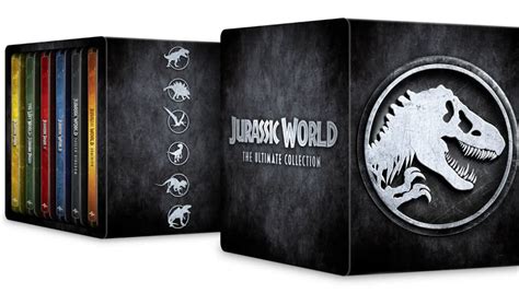 Jurassic World Collection 6 4k Ultra Hd 6 Blu Ray Disc Steelbook