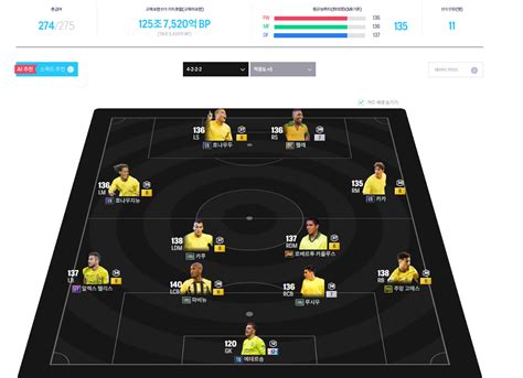 유사 올 노랑 미페 브라질 조언좀요~~ Ea Fc 온라인 에펨코리아