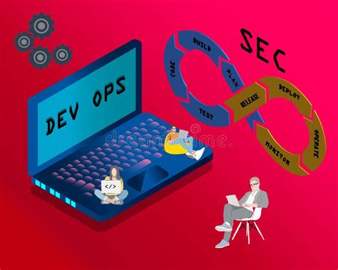 Devsecops Stock Illustration Illustration Of Coding 211088732