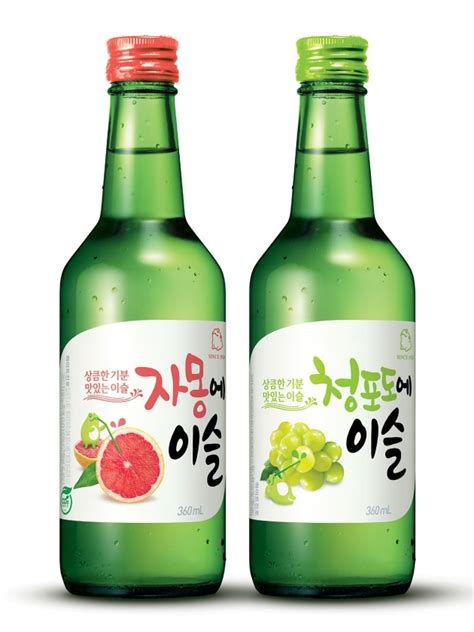 하이트진로 자몽에이슬·청포도에이슬 라벨 변경 한국경제