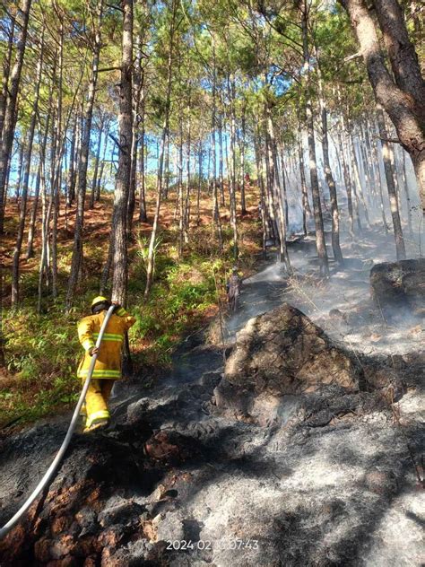 Baguio Sunog Sa Camp John Hay Kontrolada Na Bfp May Paaala Sa Publiko Upang Maiwasan Ang Sunog
