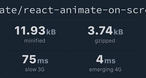 Articulatereact Animate On Scroll Bundlephobia