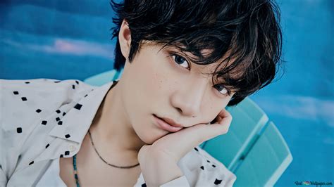 Txt Beomgyu Grabación Mv De La Hora Azul 4k Descarga De Fondo De
