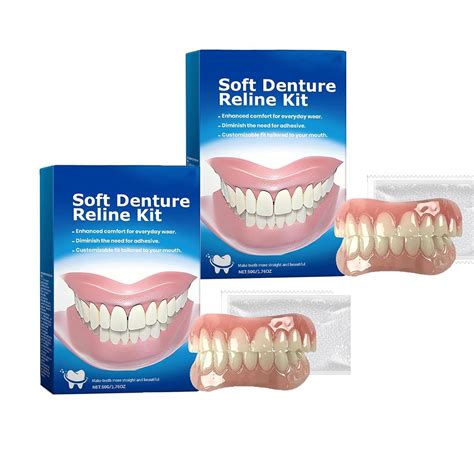Silicone Reline Denture Set Silicone Dentures Set Denture Kit For Dentures Soft Reline Kit For