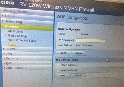 Solved Is It Possible To Connect RV120W As A Slave Router To Another Router And How Cisco