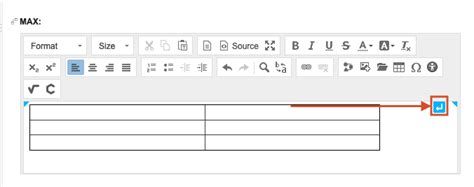 Add And Edit Tables With Rich Text Editor