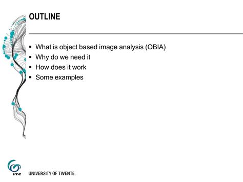 Introduction To Object Based Image Analysis Pptx Technology And Computing