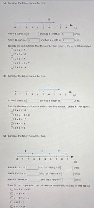 solved a consider the following number line arrow f