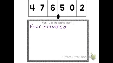 Value Of A Digit In A Number