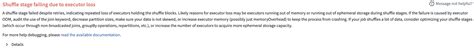 Identifying Whether The Executor Or The Driver Is OOMing In Foundry