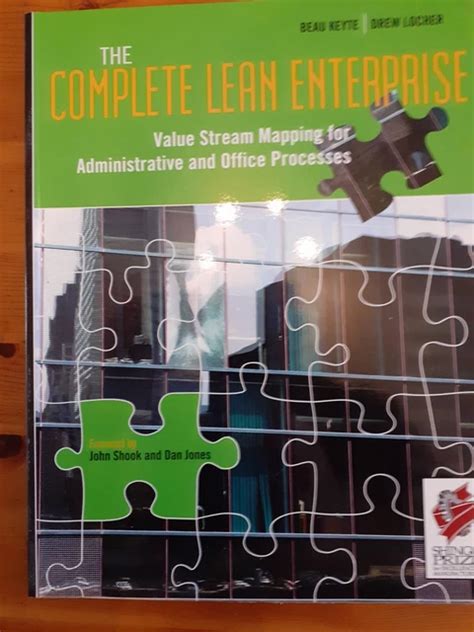 The Complete Lean Enterprise Value Stream Mapping For Admin And Office Proceses £500 Picclick Uk