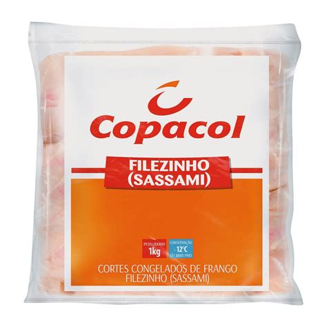 Filé De Frango Sassami Congelado Copacol 1 Kg