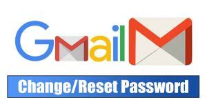 How To Change Or Reset Your Gmail Password In