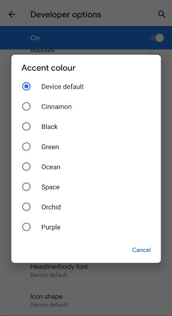Get Android System Accent Color Android 10 System Color Accent