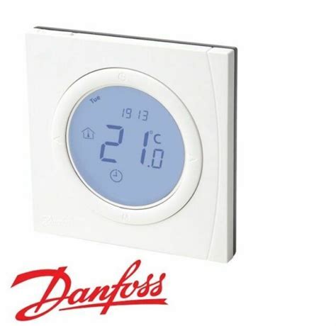 danfoss wt d room floor thermostat heater temperature control display