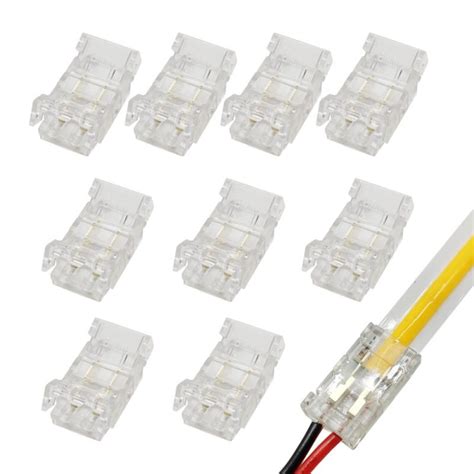 Rgb Led Strip Connector For Pin LED Strip Lights DIY Strip To Wire