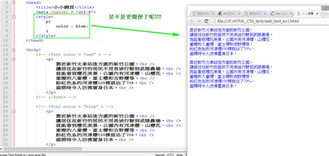 css使用上的初步認識和目的 內部樣式 class id