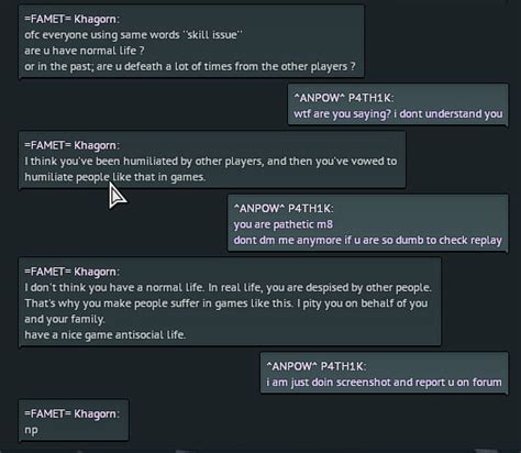 Complaint Against A Player For Accusations Of Cheating And Inappropriate Behavior Realistic