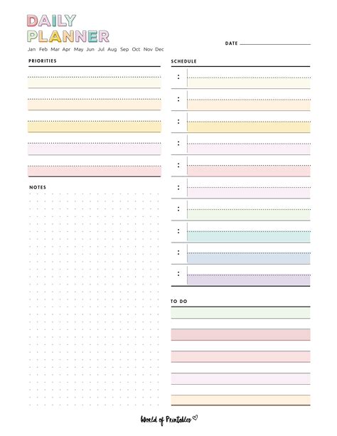 Download Daily Planner Templates Pdf World Of Printables