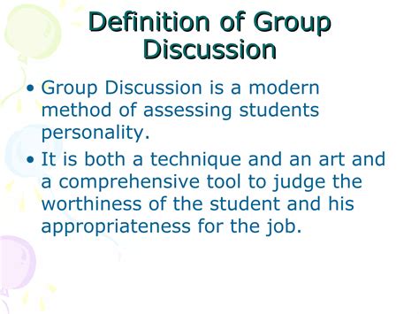 Group Discussion Ppt Ppt