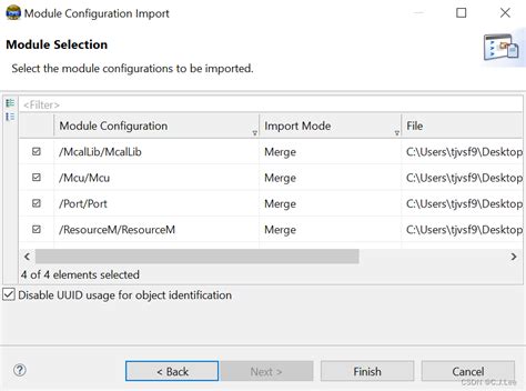 Eb配置的arxml导入到davinci Configuratoreb和davinci Csdn博客