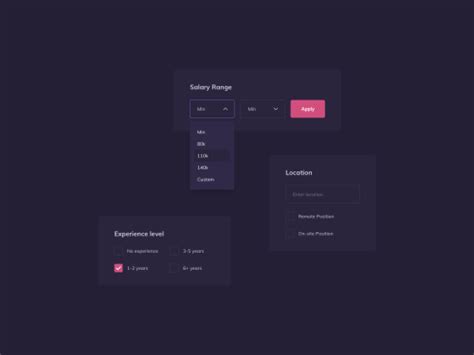 Filter Designs Created By Ui Desgn Daily