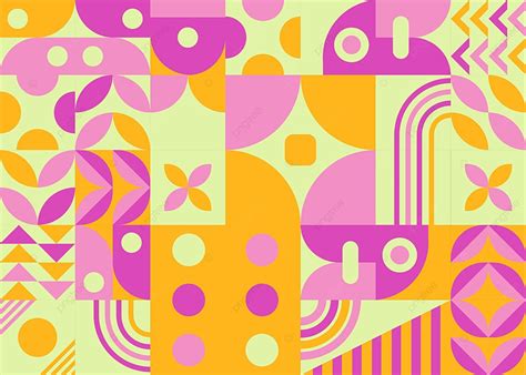 Girly Geometric Seamless Pattern Design Background Girly Background