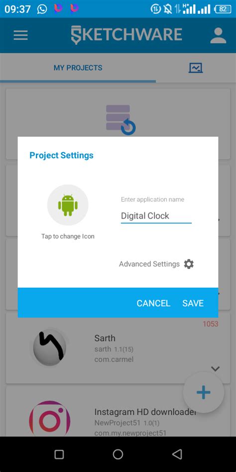 how to create a digital clock app in sketchware swift blog
