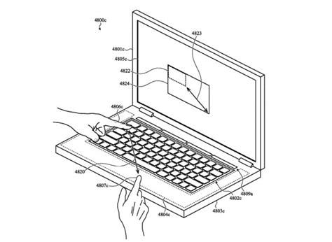 New Apple Patent Envisions A Macbook With Virtual Keyboard And An