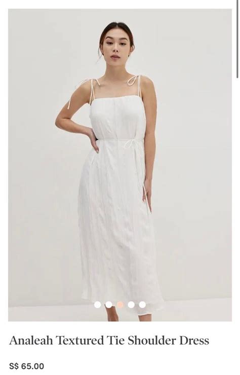 Bnwt Lb Analeah Textured Tie Shoulder Dress S Women S Fashion Dresses Sets Dresses On